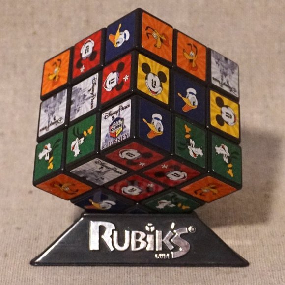 Disney | Toys | Disney Parks Rubiks Cube Featuring Minnie Mickey Goofy ...